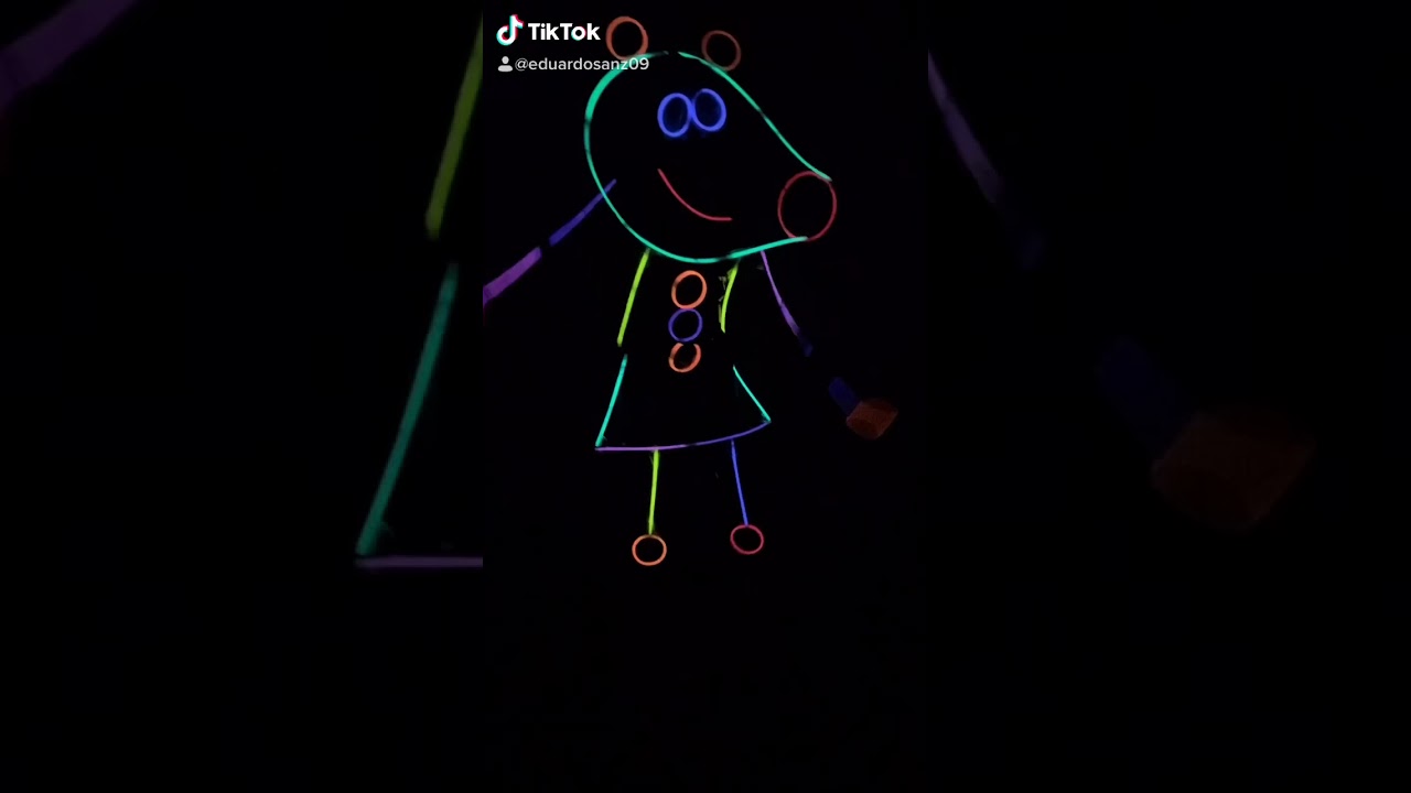 Peppa pig Neon - YouTube