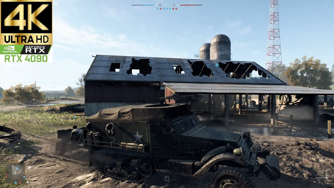 Battlefield 5 4K Ultra Max Graphics I didn't know he was behind me and ...