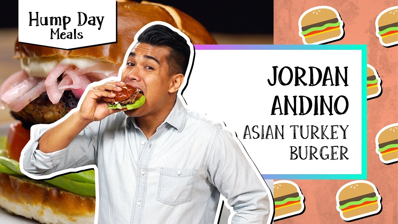 Asian Turkey Burger | Hump Day Meals - Jordan Andino - YouTube