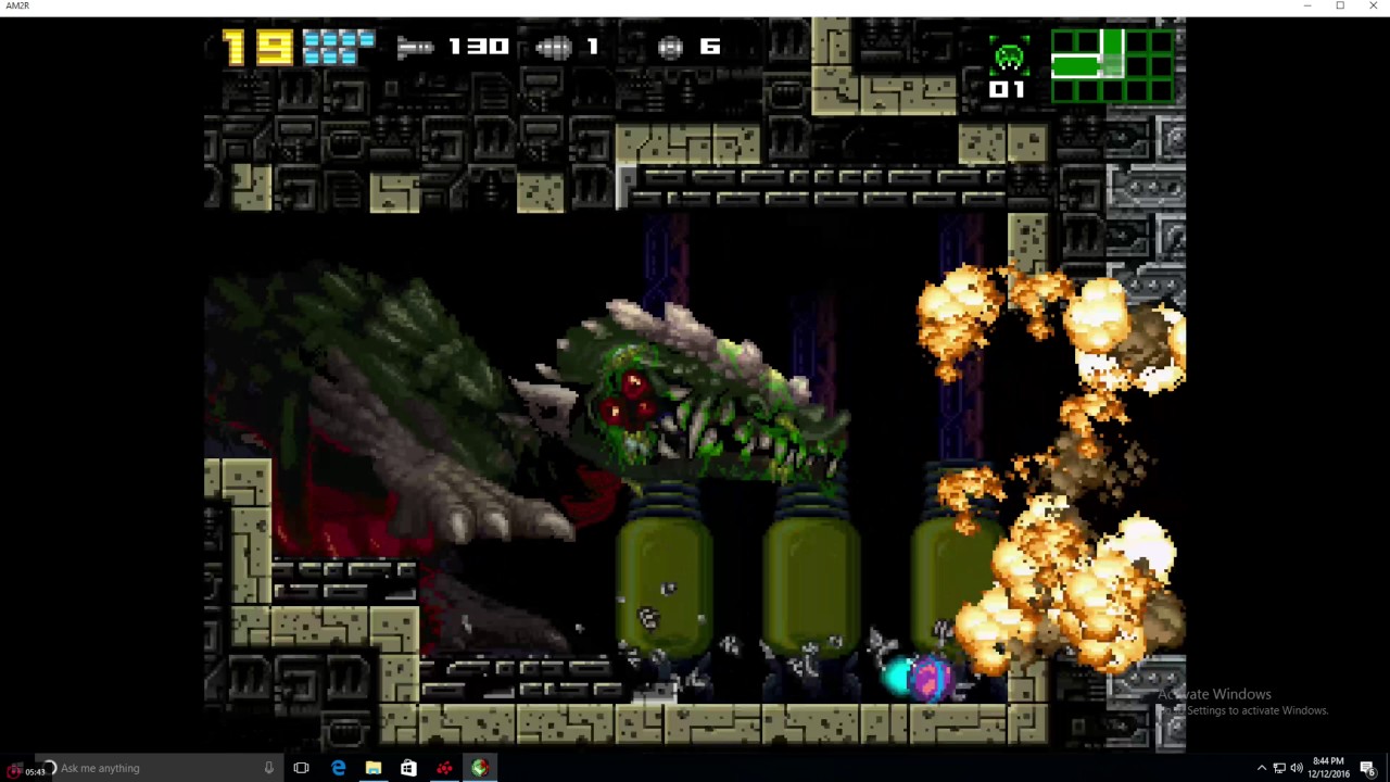 am2r return of samus final boss and ending in quality 4k - YouTube