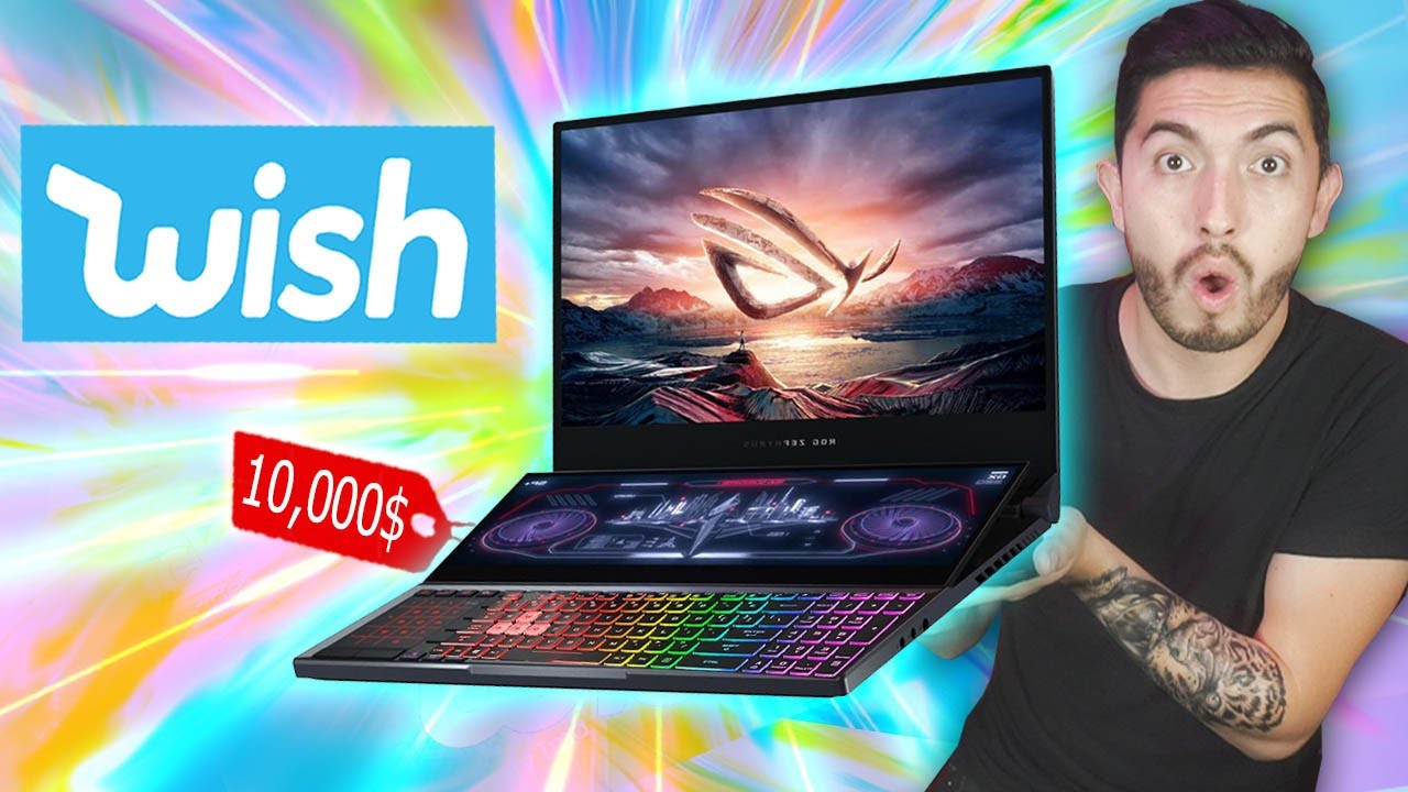 COMPRÉ UNA LAP TOP GAMER EN WISH... ES UNA ESTAFA! - YouTube