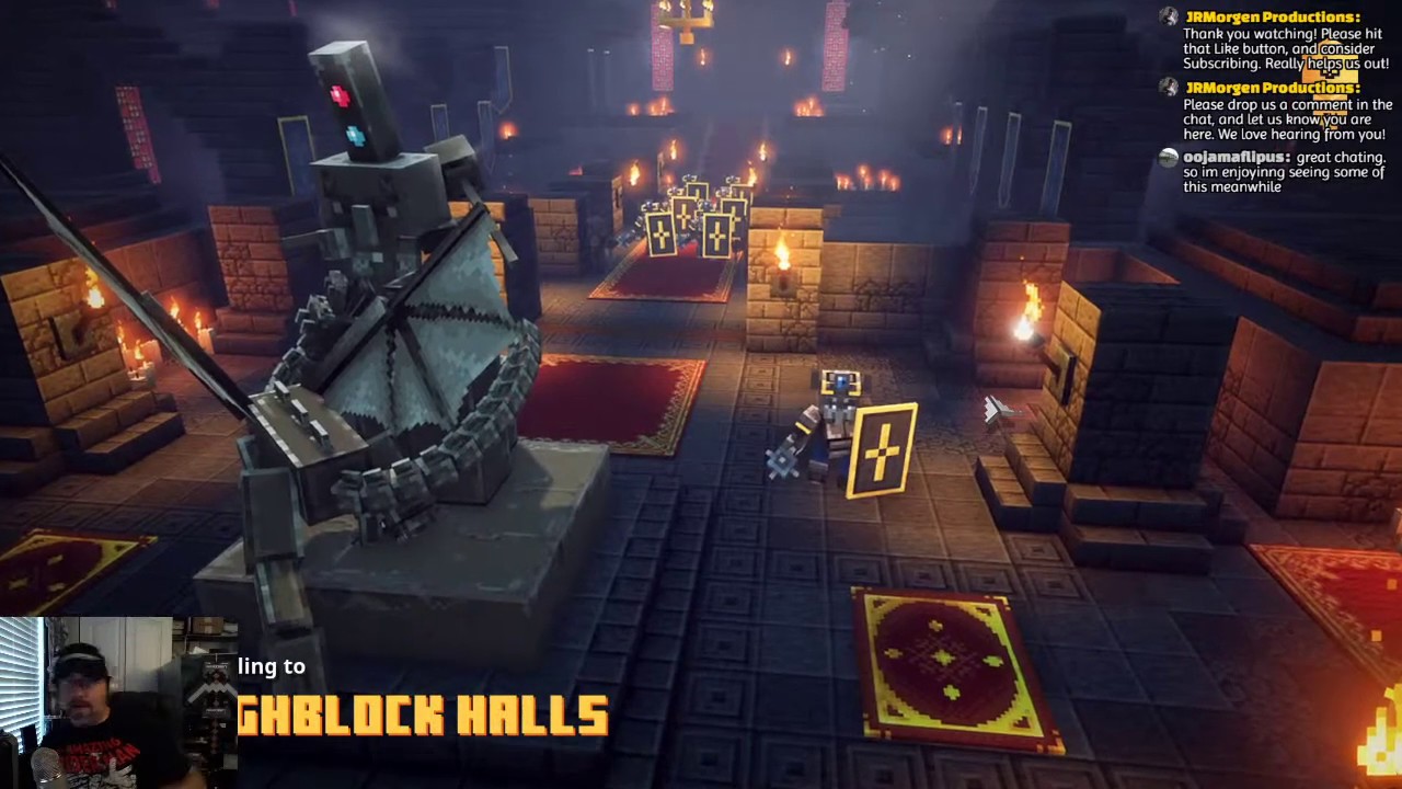 Minecraft Dungeons:Live Stream Ep.6: Highblock Halls - YouTube