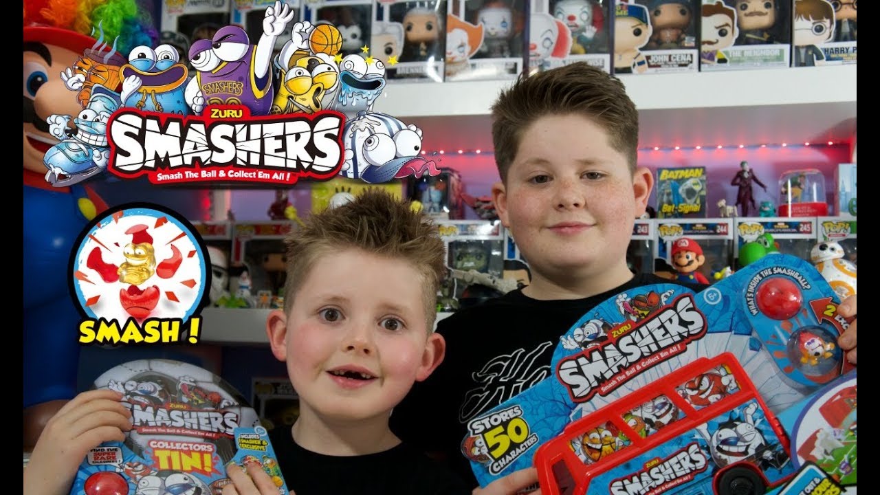 Smashers Bus And Starter Kit Unboxing And Review From Zuru Toys ...