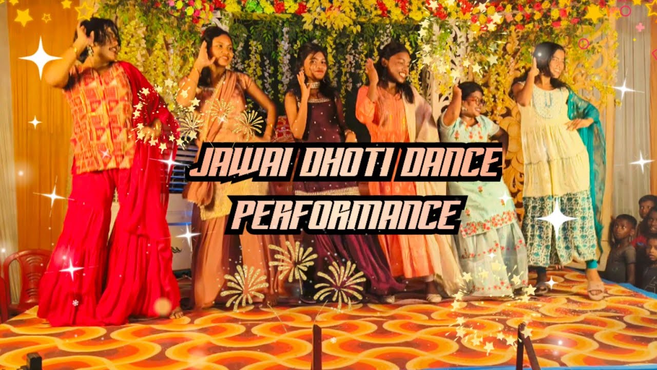 Chacha's dhoti dance performance 😍jawai dhoti dumka birdang| Jawai ...