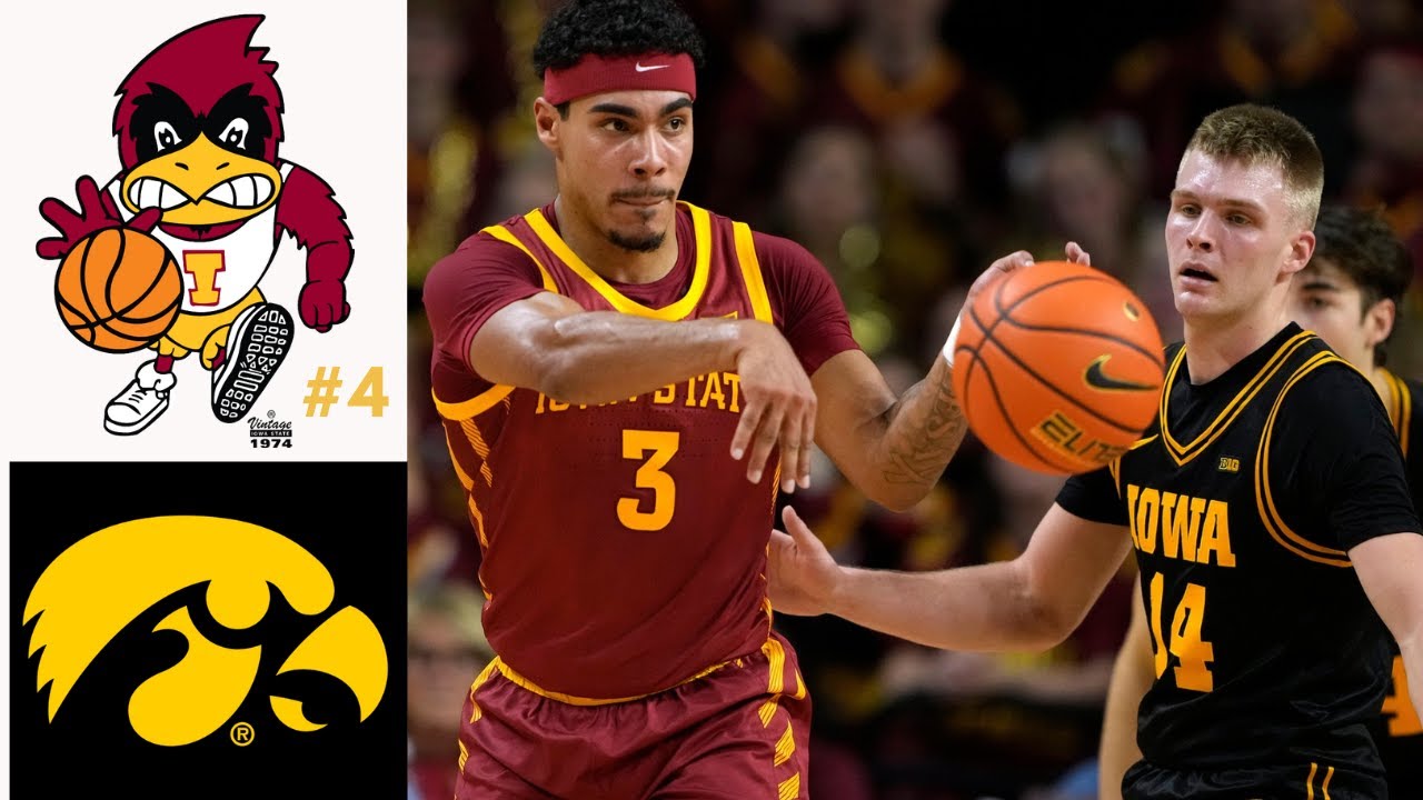#4 Iowa State Cyclones VS Iowa Hawkeyes (12-11-25) - YouTube