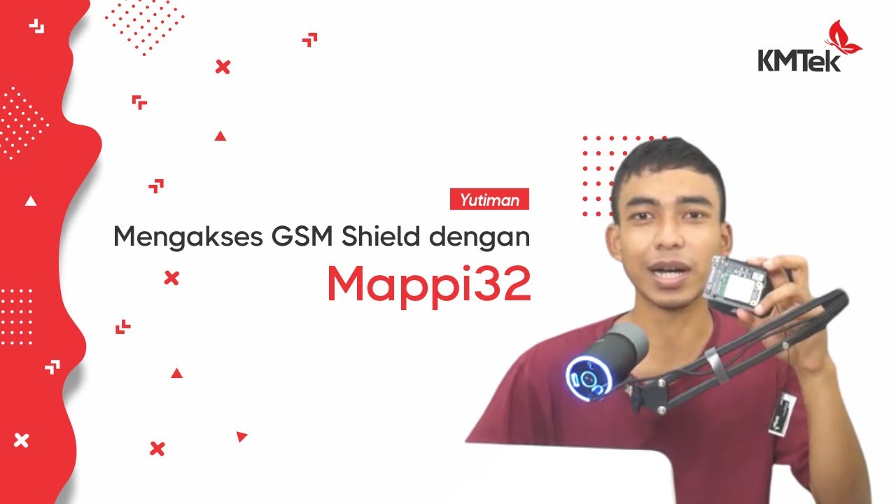 #13 Mappi32 / Tutorial mengakses GSM Shield dengan Mappi32 mengirimkan ...