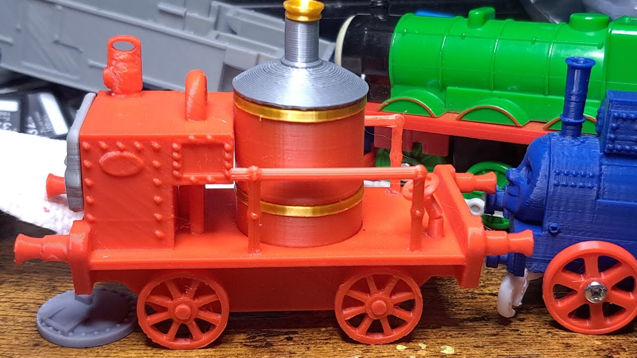 Actualizado Thomas y sus Amigos Oliver Trackmaster Impreso en Resina 3D ...