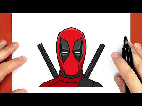 Como Dibujar a DEADPOOL FACIL - YouTube