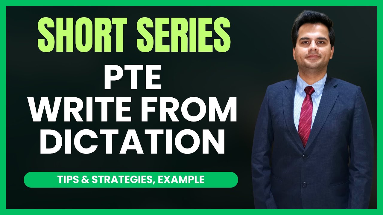 PTE Write From Dictation | Short Series | Tips & Strategies | M and MM ...