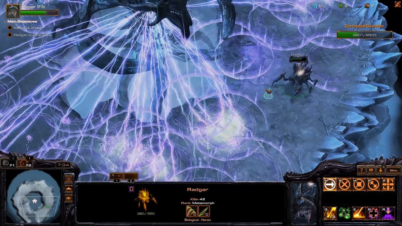 StarCraft II: Shadow of the Brood Campaign Mission 9 - Frozen Essence ...