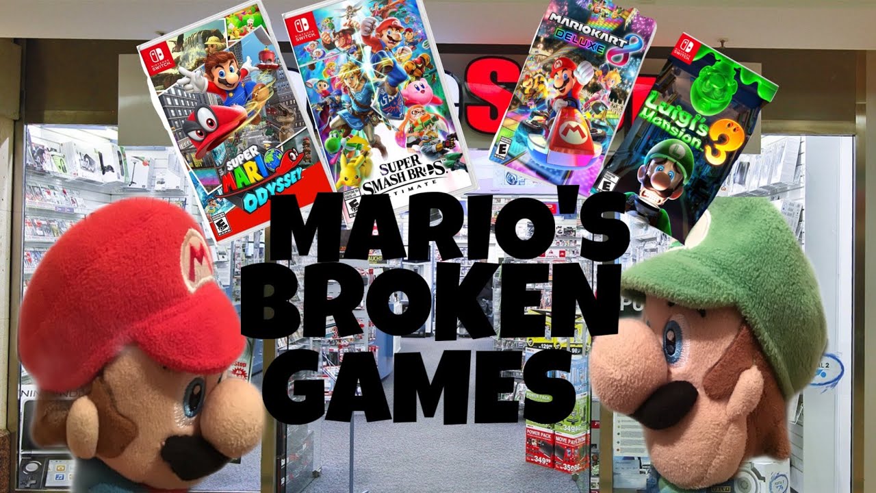 Mario's Broken Games! - YouTube