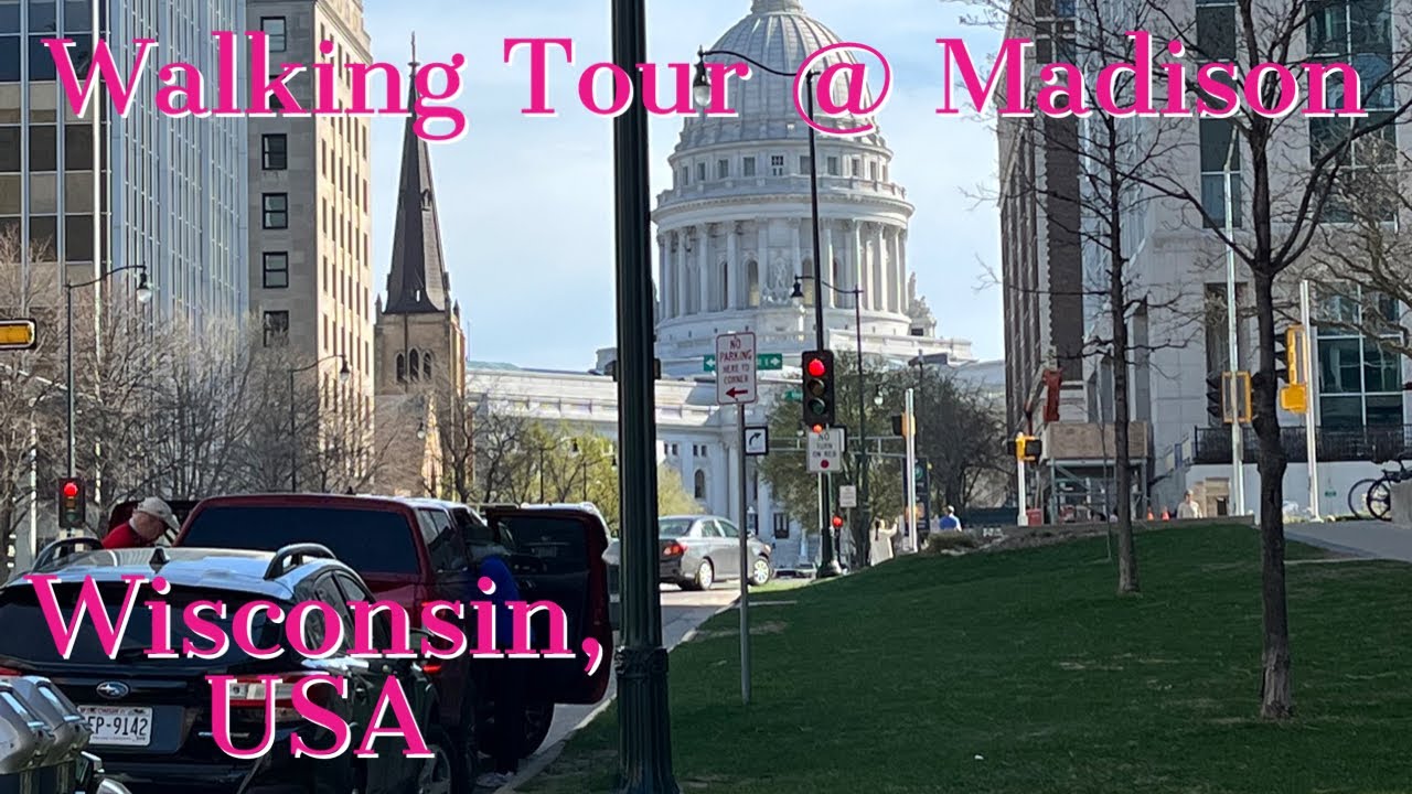 Walking Tour @ Madison WI ️🇺🇸 - YouTube