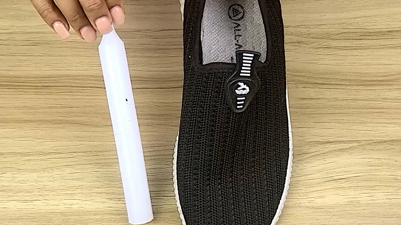 This Simple Candle Wax Trick That Will Save Your Shoes! - YouTube