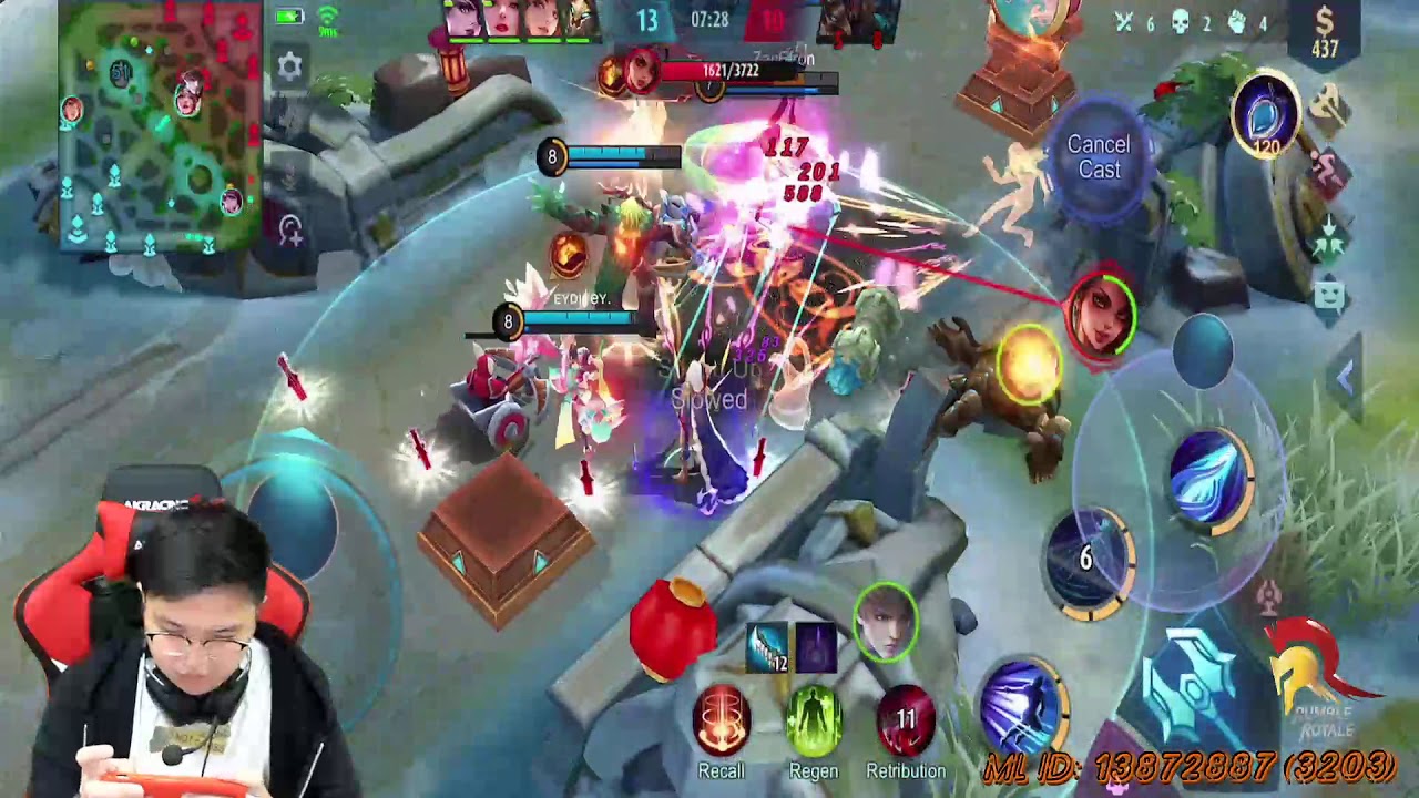 Pein showcase his signature Hero Lancelot! - YouTube