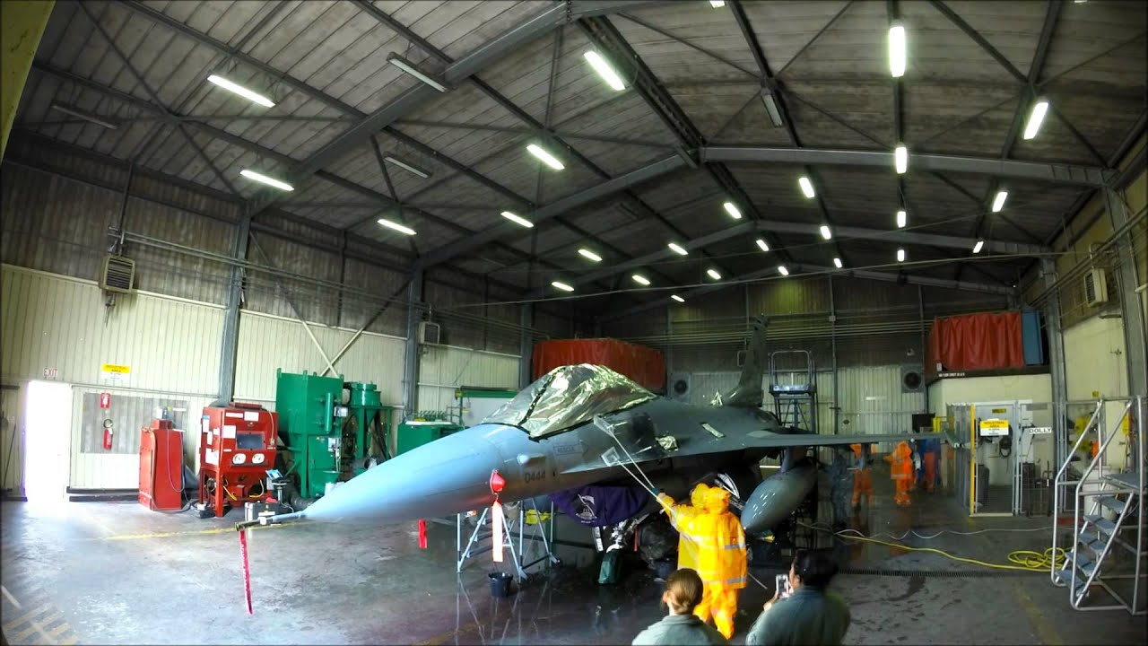 Time Lapse - F16 Wash - YouTube