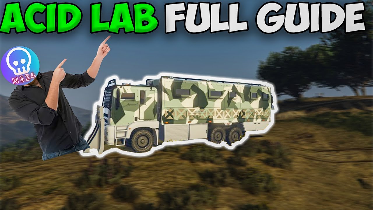 How To Run The Acid Lab In GTA 5 - YouTube