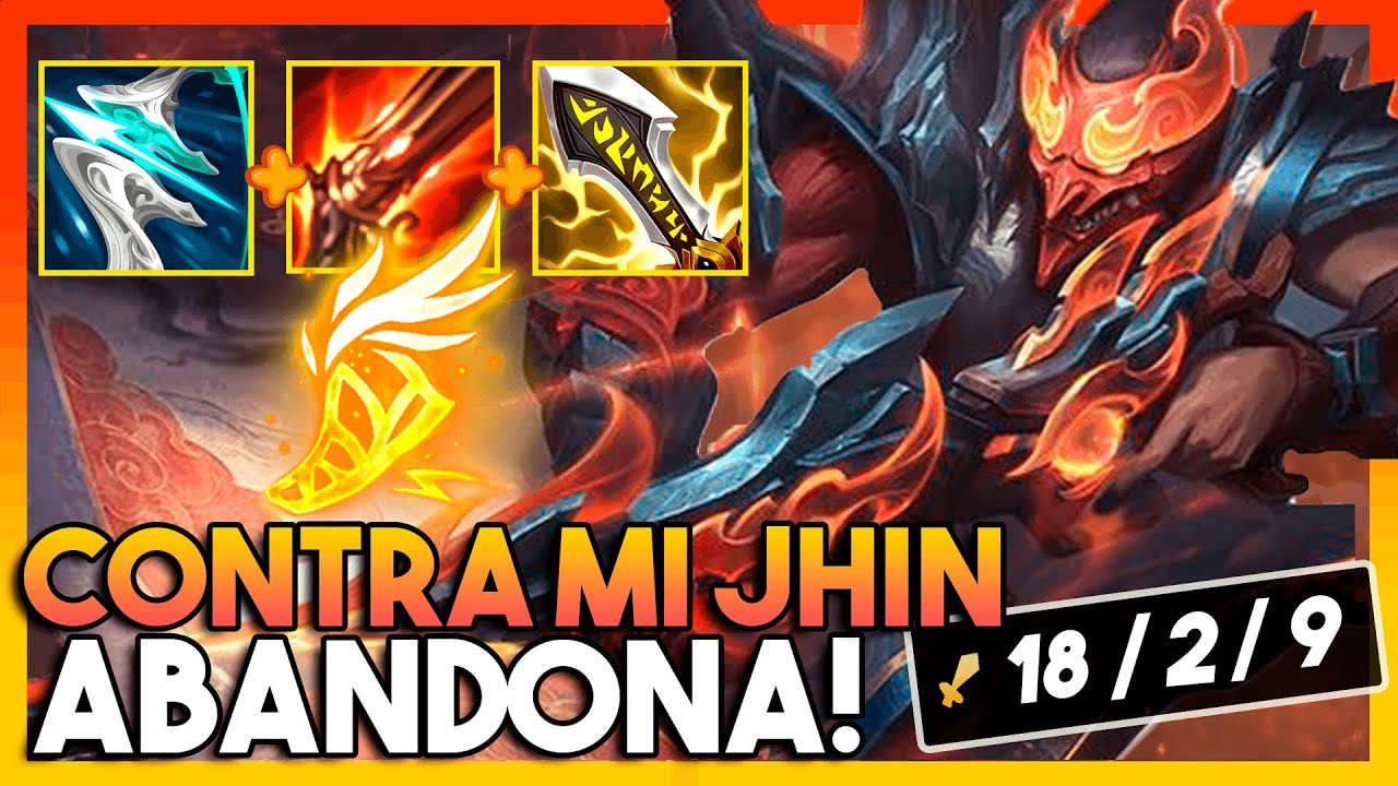 COMO JUGAR JHIN S11🤩 |COMO UTILIZAR JHIN|*HAGO QUE ABANDONE CON JHIN*💥 ...