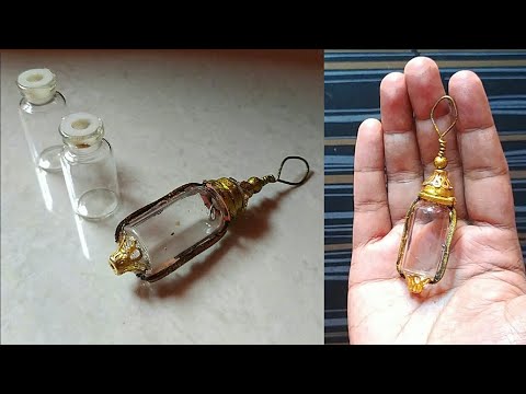 Mini Bottle craft Ideas / Showpiece Making At Home / Waste Material ...