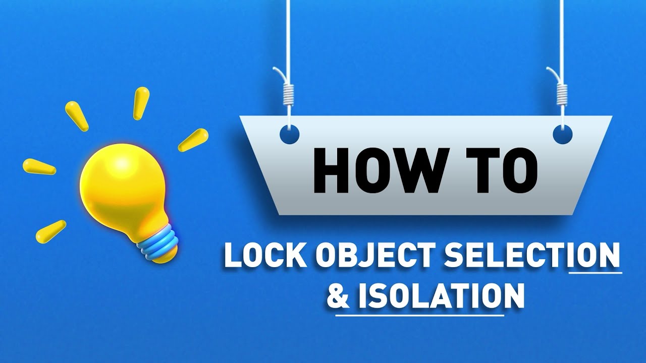 How to Use Object Locking & Isolation | Learn ⁨@WASP3DOfficial - YouTube