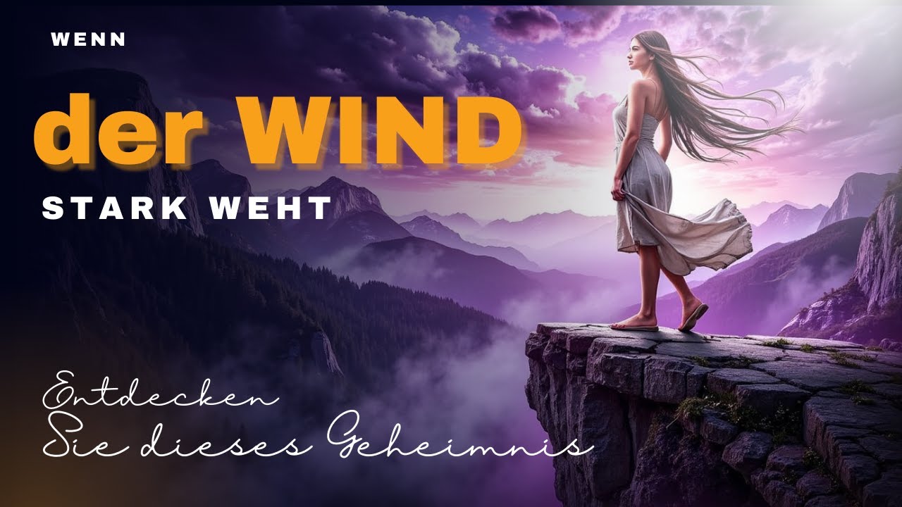 Wenn der Wind stark weht! Entdecken Sie dieses Geheimnis. - YouTube