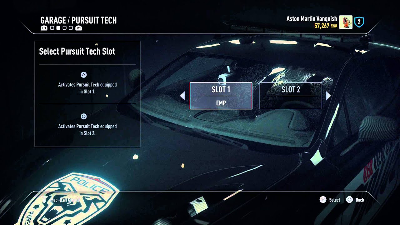 Need for Speed: Rivals - Aston Martin Vanquish Cop Car (EMP, Spike ...