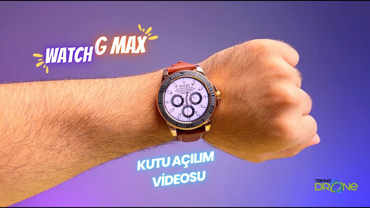 Watch G Max | Akıllı Saat İnceleme | Teknodrone.com - YouTube