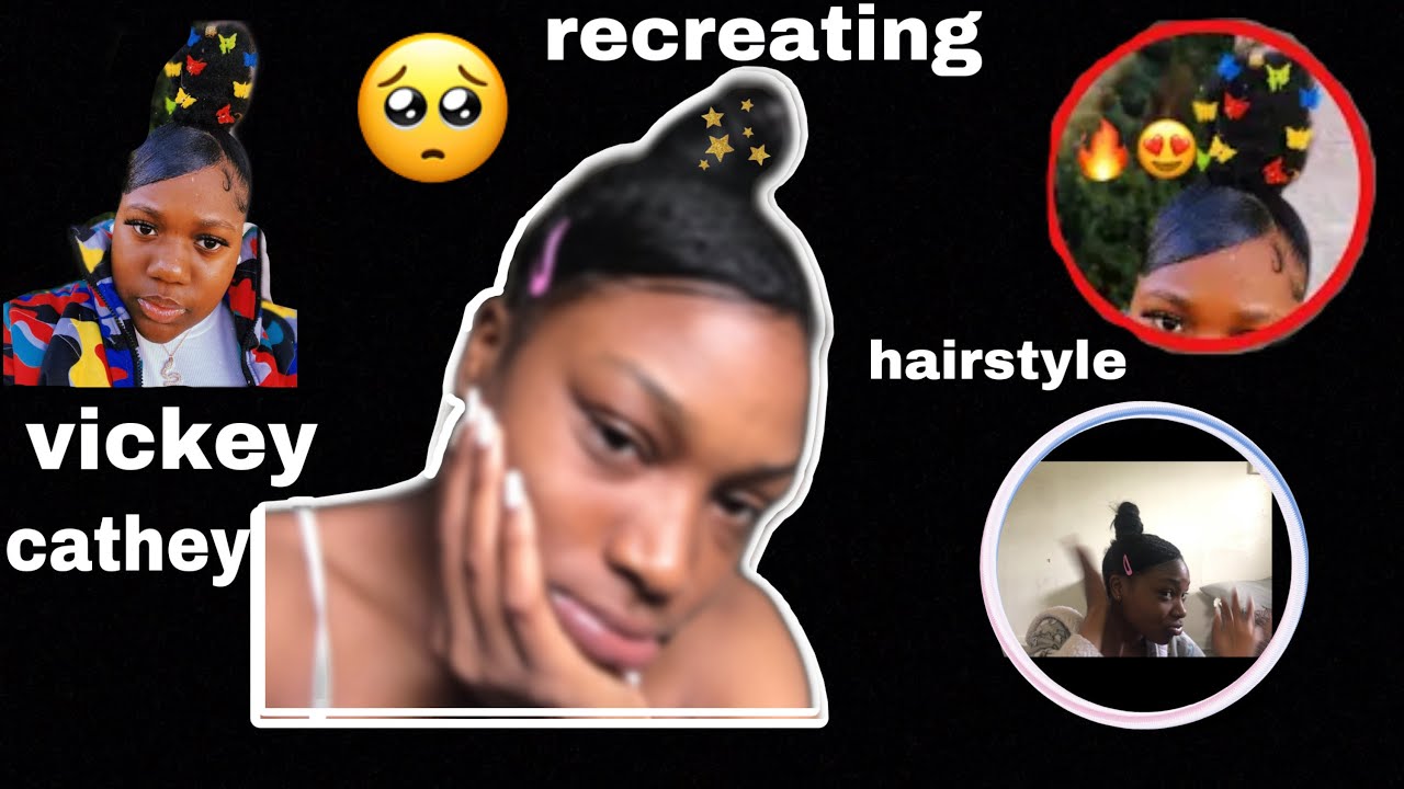 ATTEMPTING to Recreate Vickey Cathey’s Bun 😠 | BAD IDEA | - YouTube