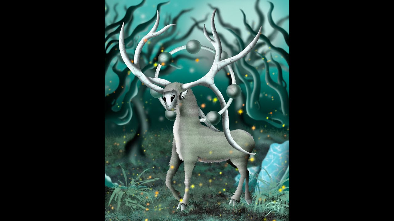 SCP-2845 Inspired Nature Spirit | Time-lapse Video - YouTube