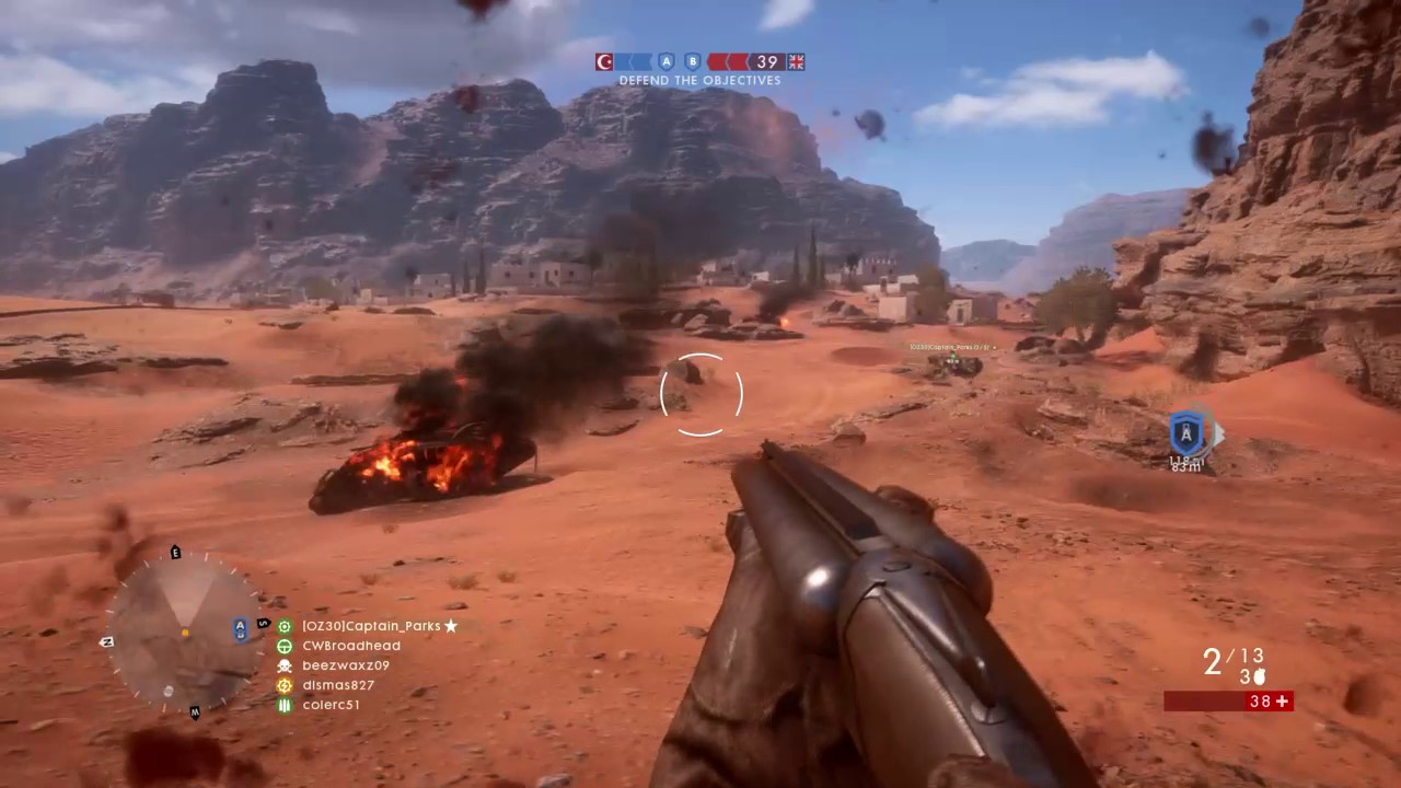 Battlefield 1: Tank Hunter kit gameplay - YouTube