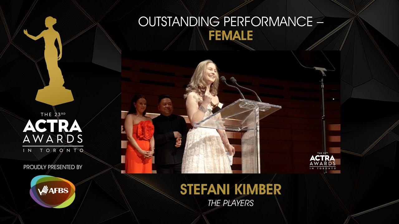 2025 Outstanding Performance – Female Winner: Stefani Kimber - YouTube