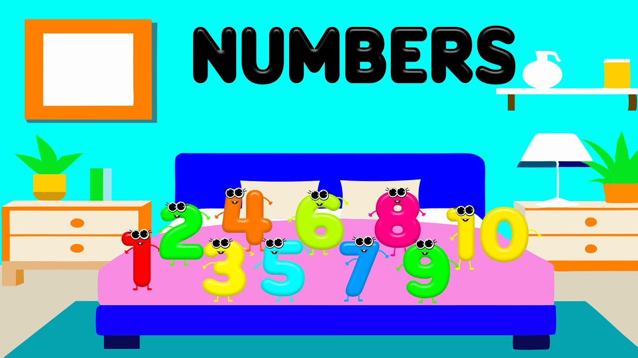 Ten Little Numbers - Numbers Song - Five Little Numbers - Kids Learning ...