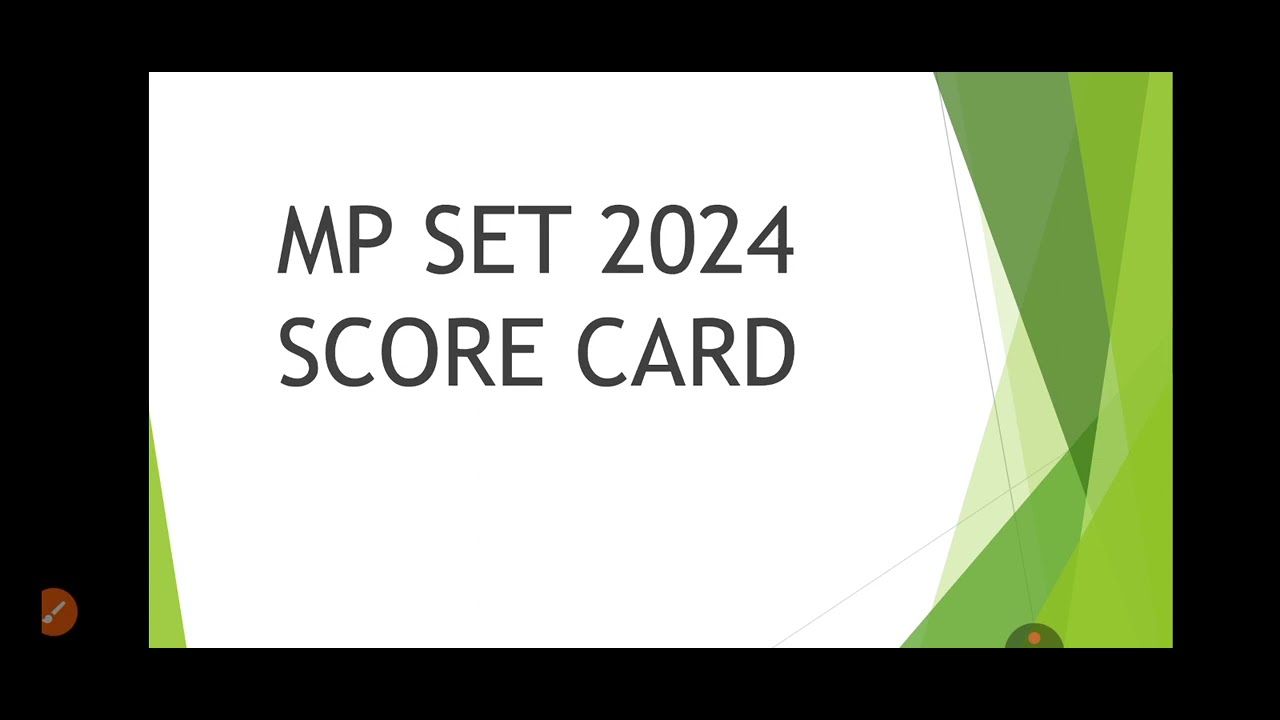 MP SET SCORE CARD| how to check MP SET SCORE card | MP set #mpset2024 # ...