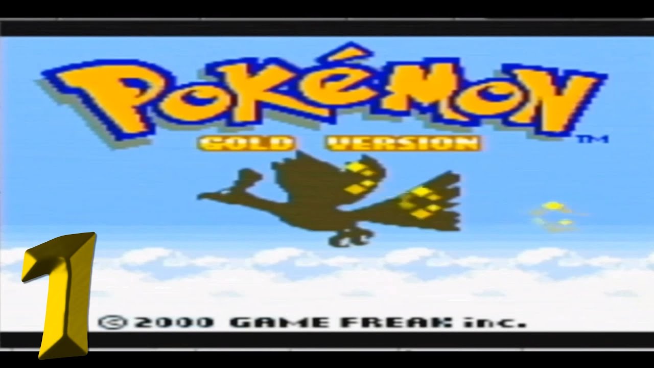 Pokemon Gold Version Walkthrough: Episode 1 (A New Generation is Born ...
