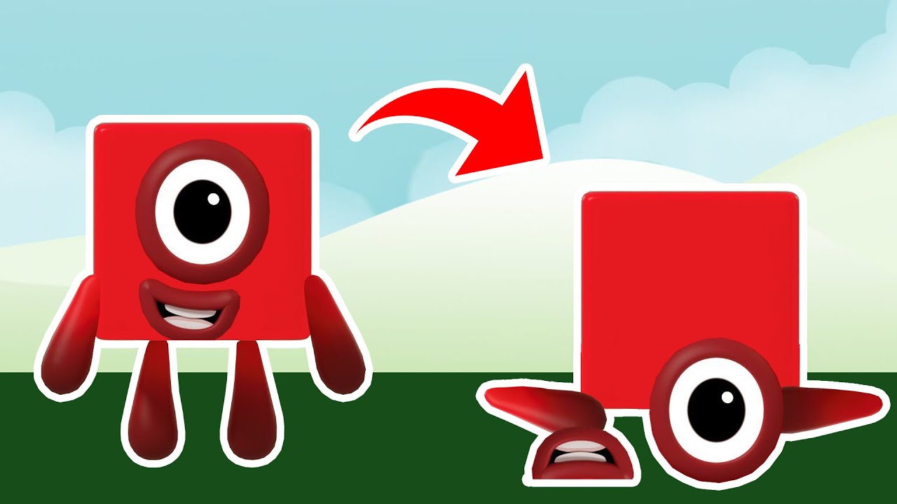 Numberblock 1 Nerd Smash Behind The Scenes - YouTube