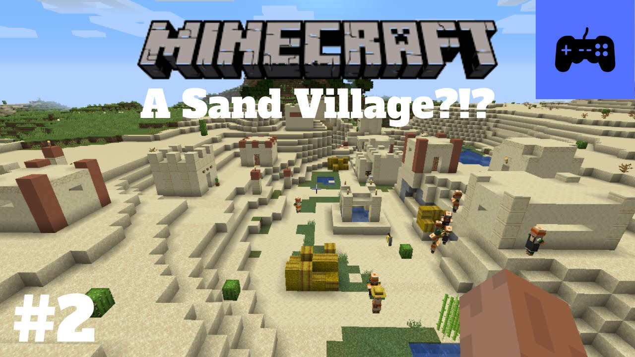 Sand Village?!? Minecraft 1.16 Let's Play: The Hunt for Netherite: Part ...