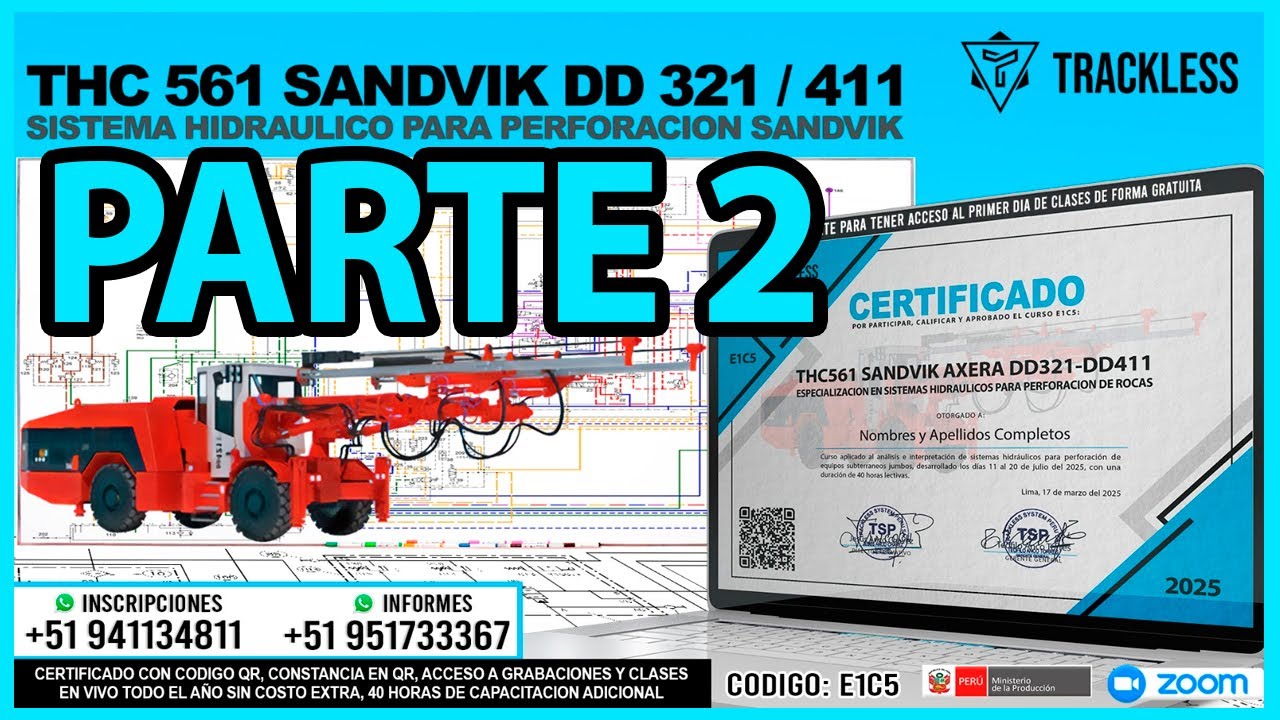 THC561 SANDVIK AXERA DD321-DD411 - PARTE 2 - YouTube