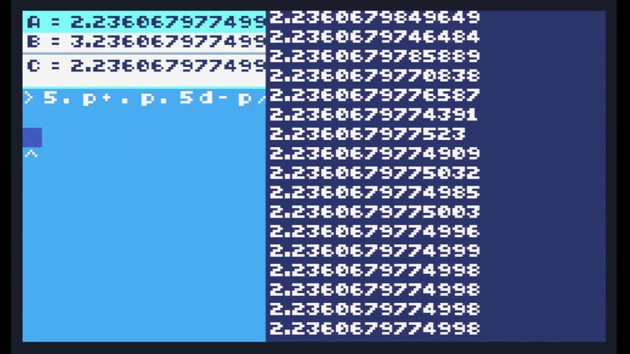 OW - 1 : Esoteric Programming Language - #4 - Square Root of a Number - YouTube