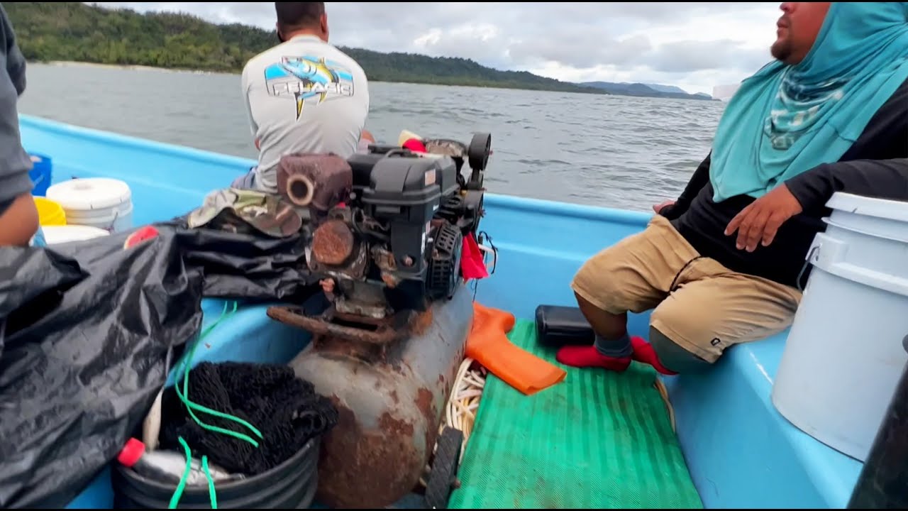 FISHERY PATROL I Illegal Compressor Diving caught in Cabo Blanco Marine ...