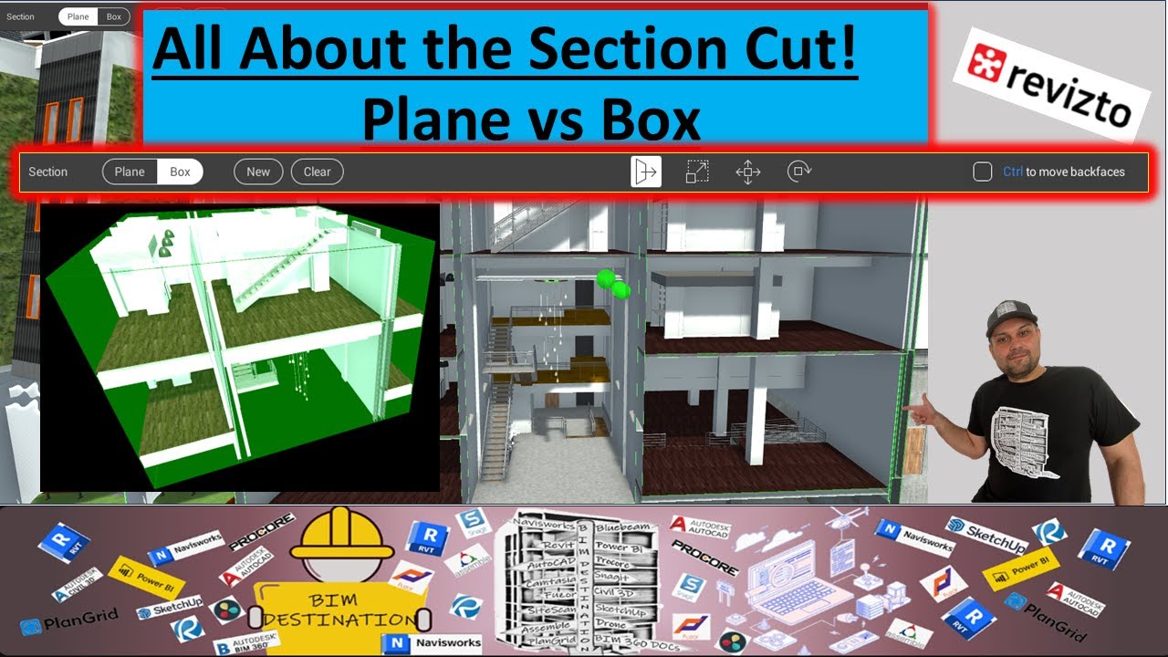 Revizto Tutorials | How to Use Section Cut Like a Pro | Create Views ...