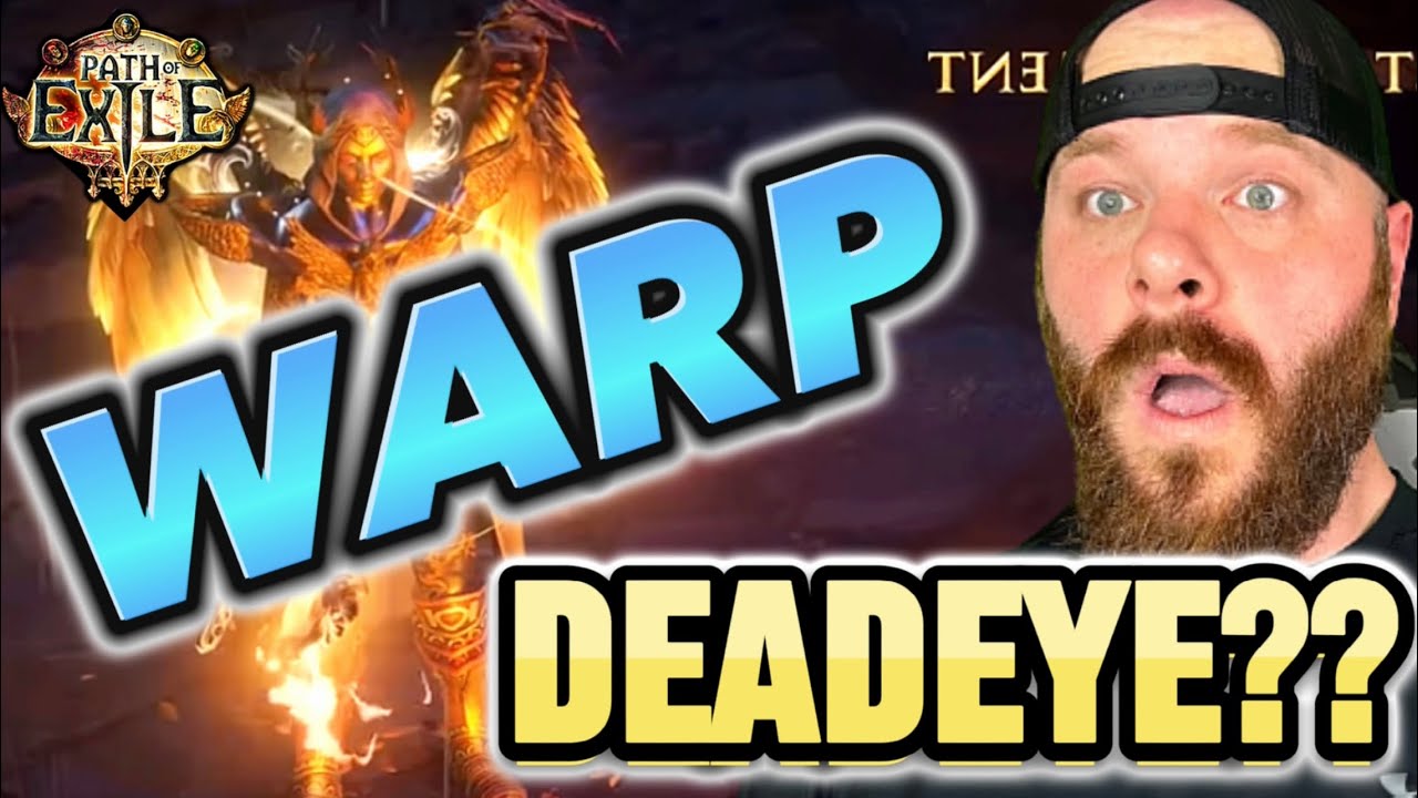 Tornado Warp Deadeye Build In Path of Exile?? | Tonkee Reacts - YouTube