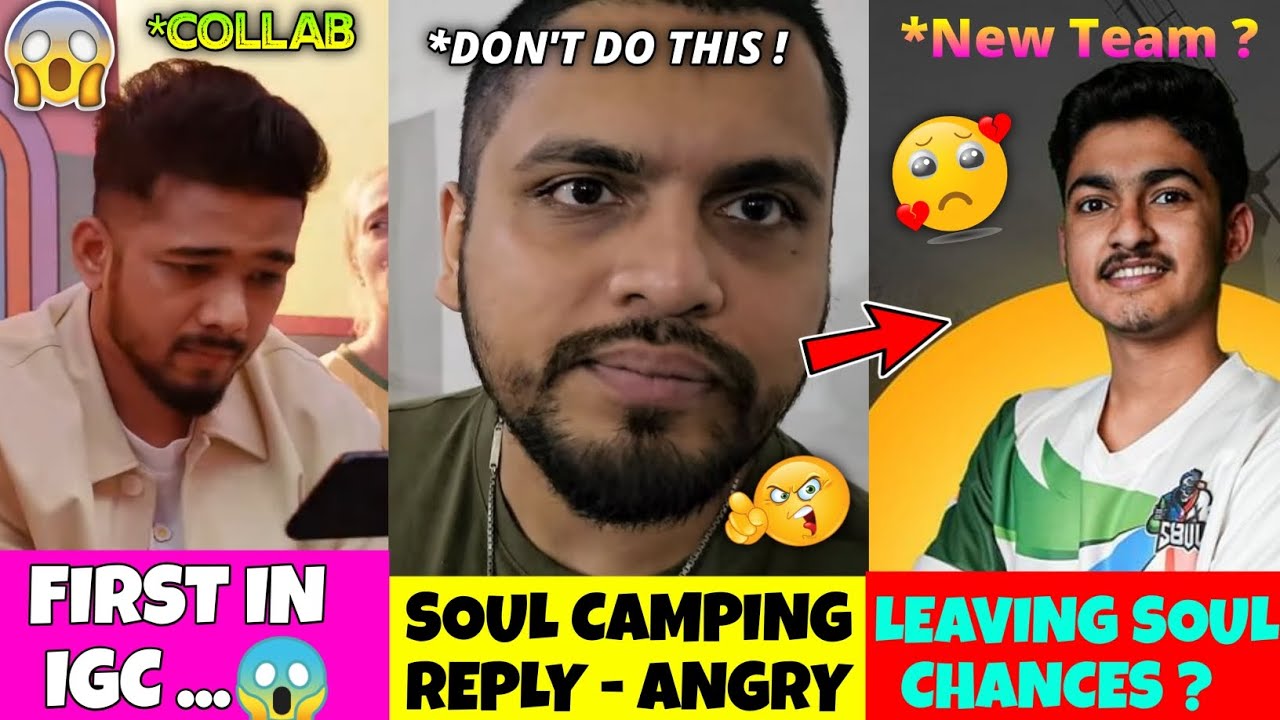 SCOUT BIGGEST COLLAB - SHOCKING 😱 || SID ANGRY REPLY ON SOUL CAMPING 😡 ...
