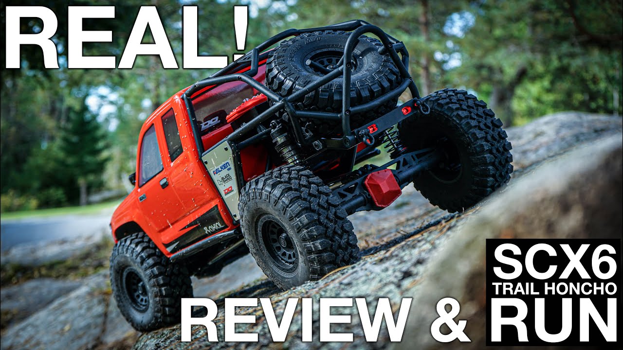 RUN & REVIEW - SCX6 Trail Honcho - THINGS GOT REAL! - YouTube