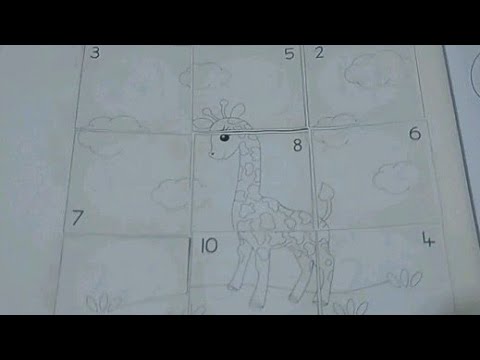 Let's make a giraffe number 1 to 9 Puzzle || Armaan Ali And Anabiya ...