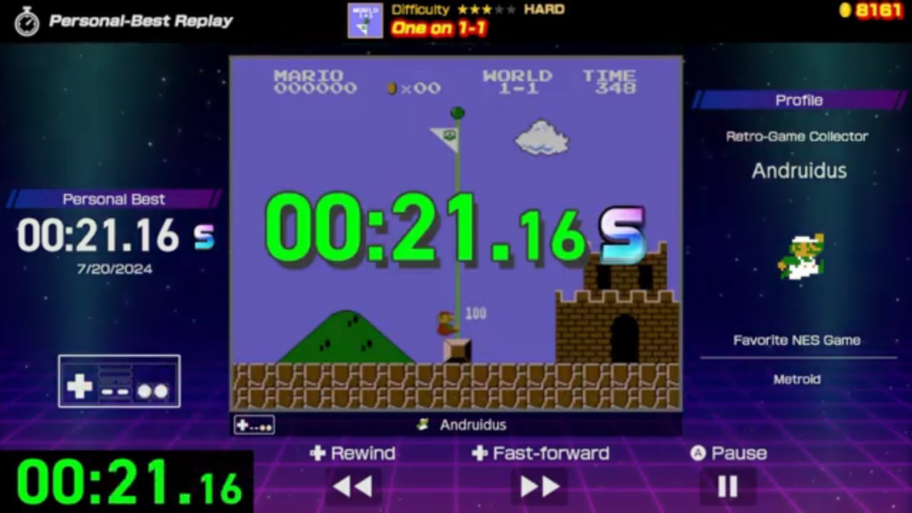 Nintendo World Championships: NES Edition - One on 1-1 (Super Mario ...