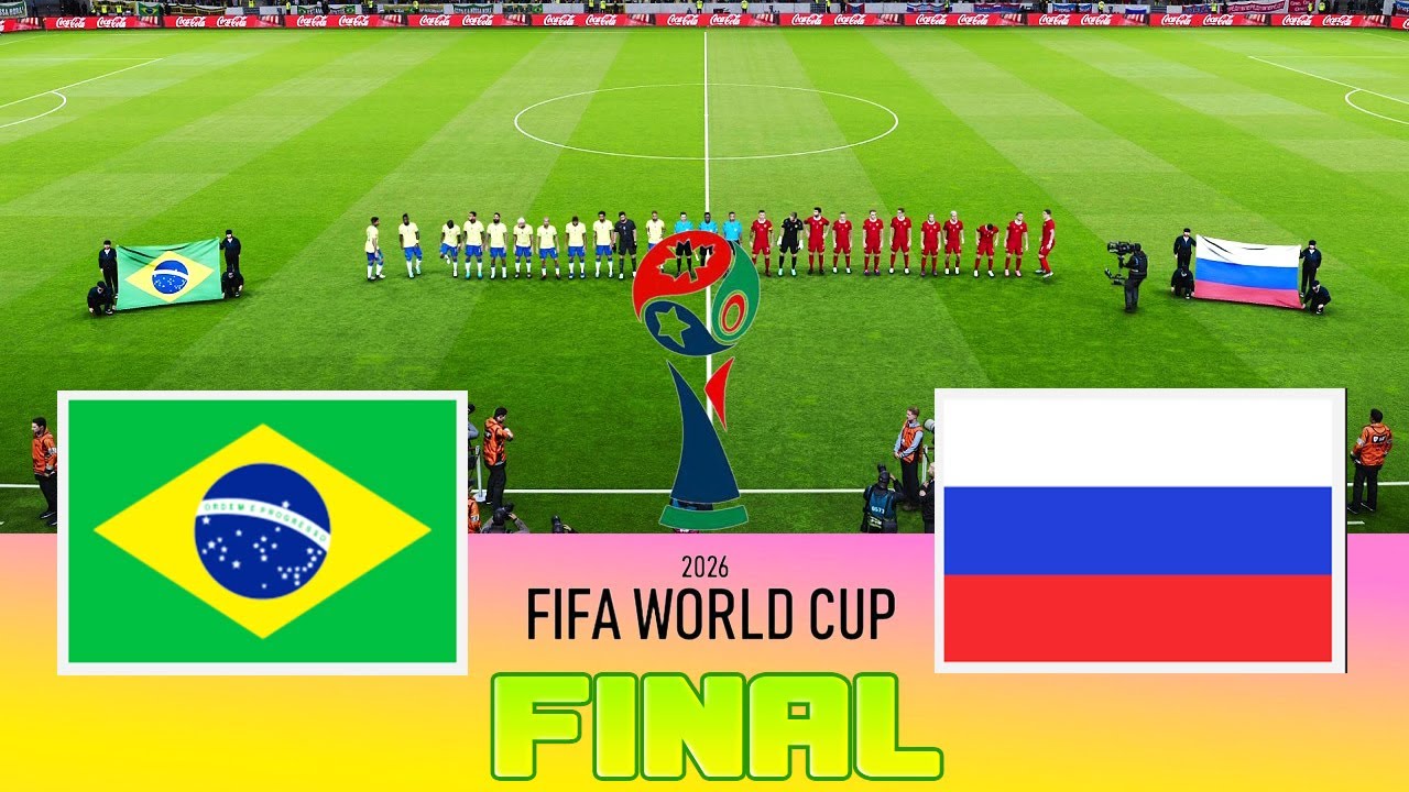 BRAZIL vs RUSSIA - Final FIFA World Cup 2026 | Full Match All Goals ...