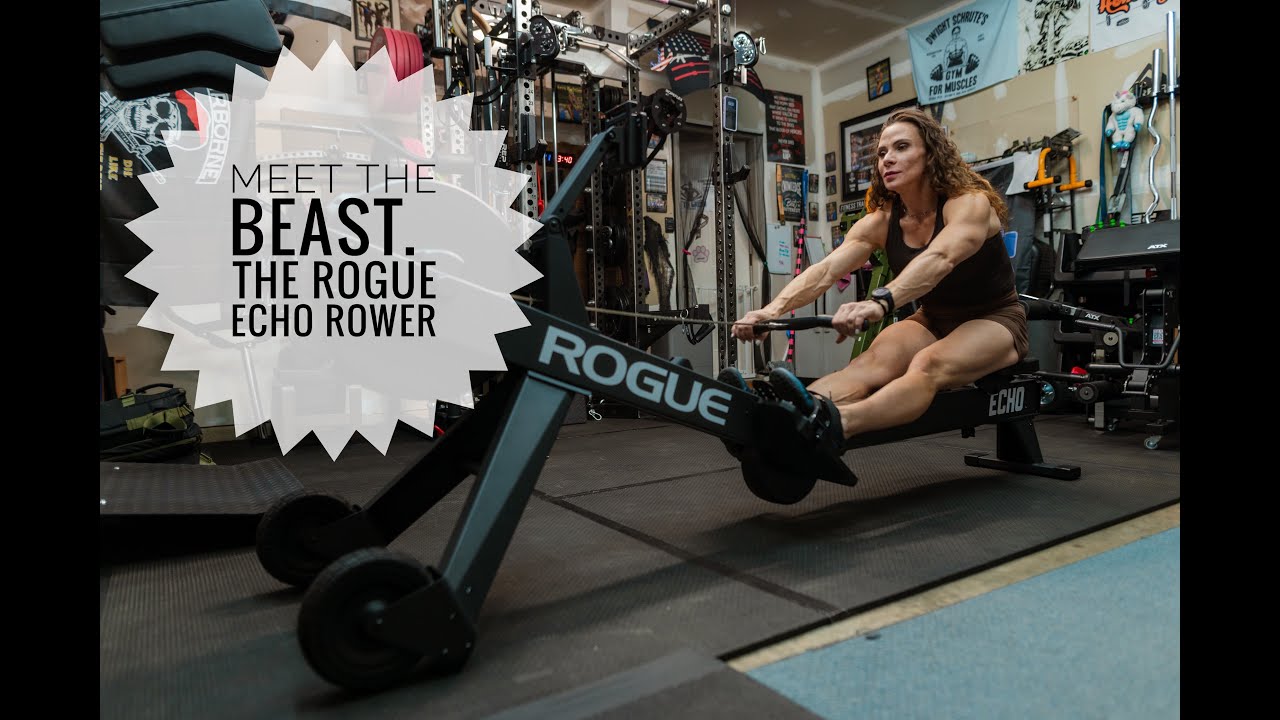 The BEaST Rower - Rogue Fitness Echo Rower - YouTube