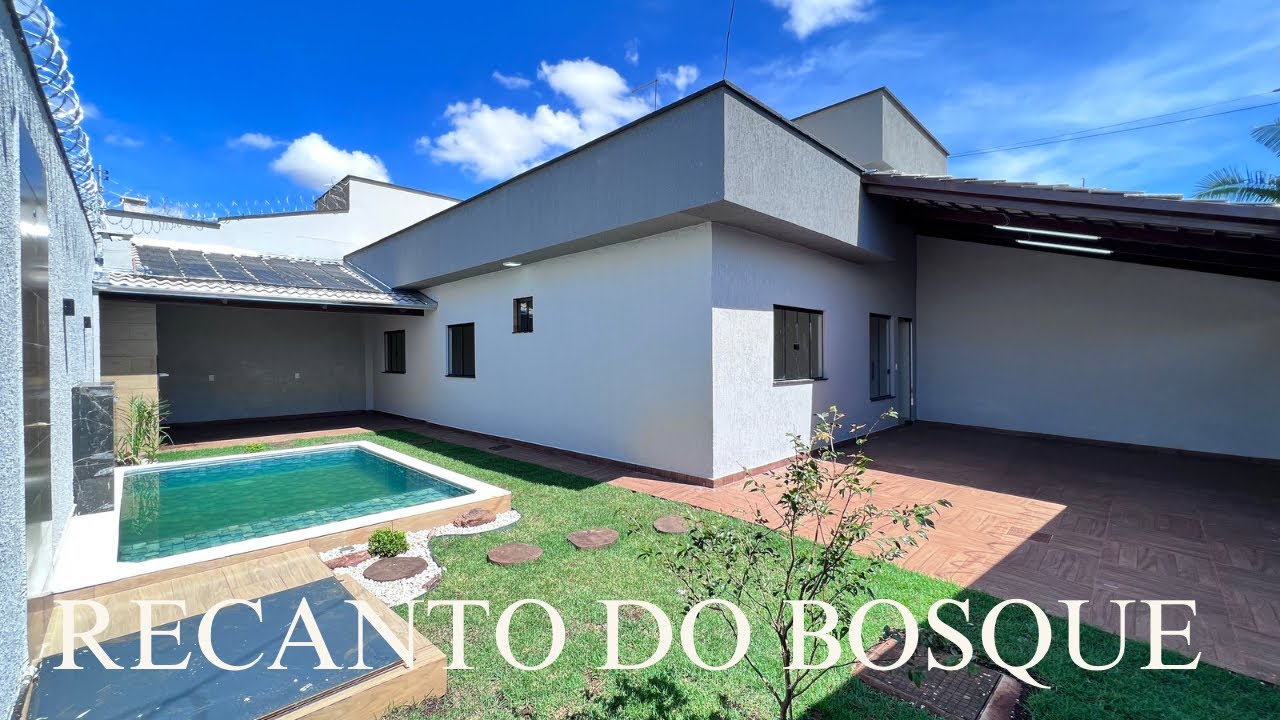 Casa a venda no setor Recanto do Bosque (LOTE ESQUINA) - 3 quartos ...
