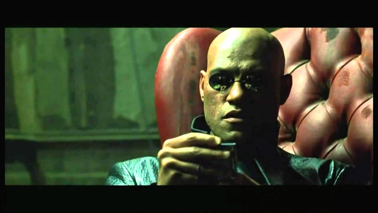 Matrix Pastilla roja y azul - YouTube