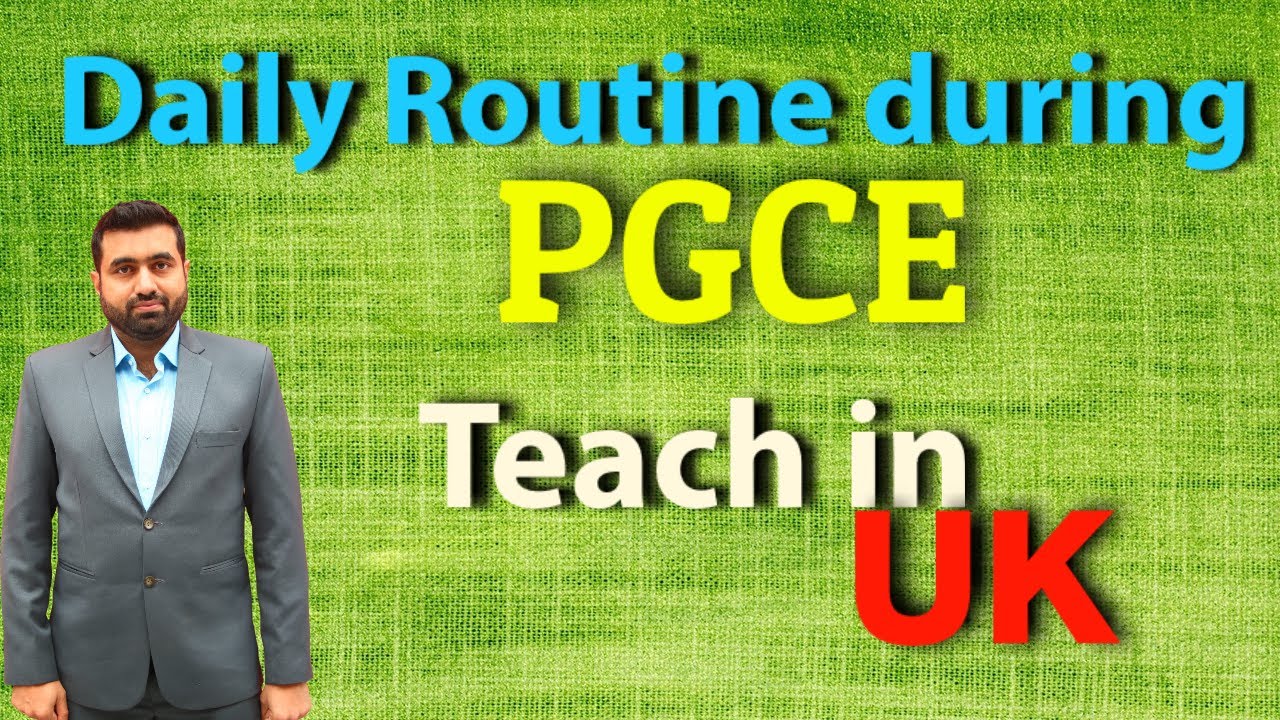 Secrets of a PGCE Student: Daily Routine during PGCE - YouTube