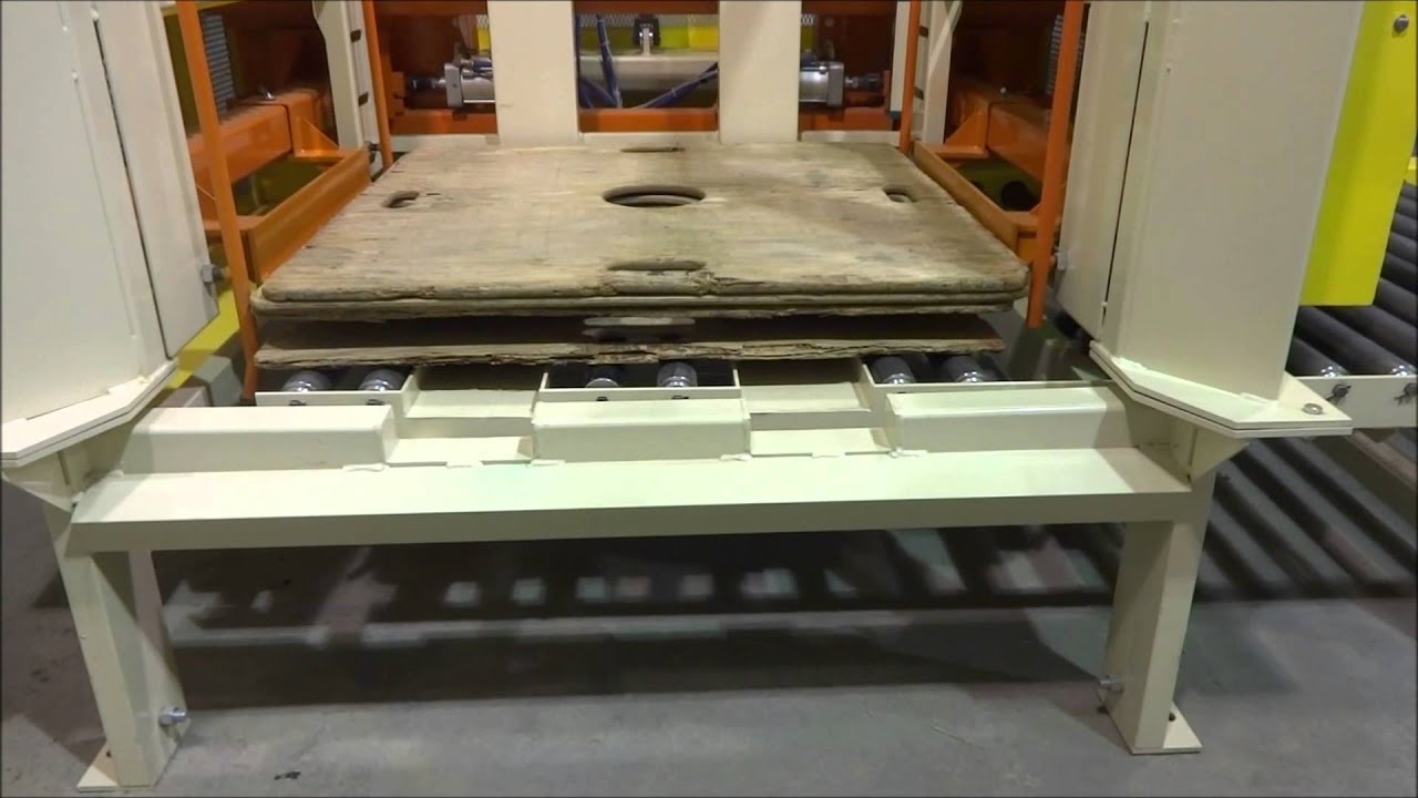 Slip Sheet Stacker and Pallet Stacker - YouTube
